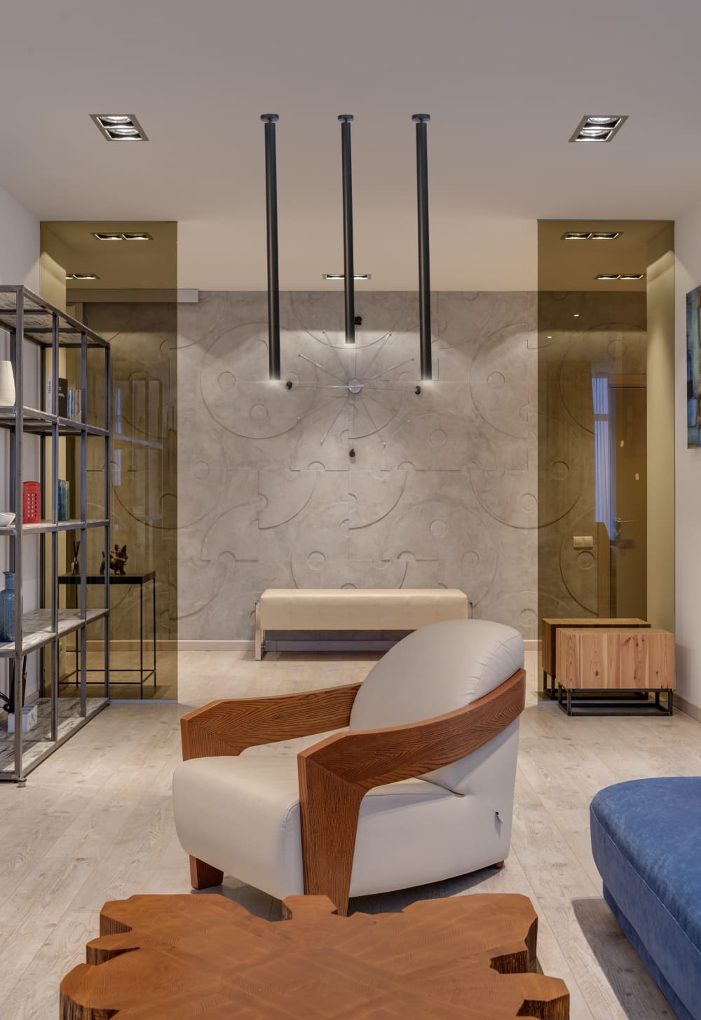 Rods Collection: Long Cylinder Light Pendant by Atrix Lighting ...