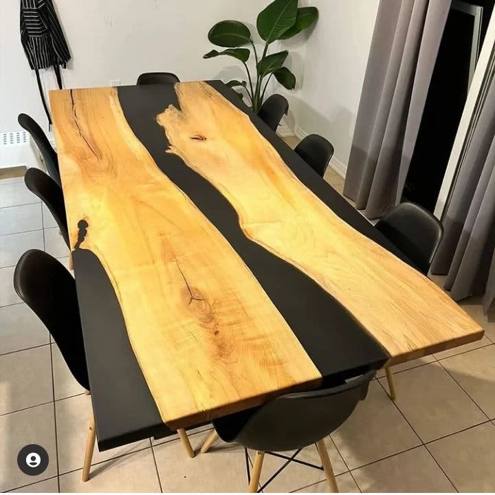 Epoxy Dining Table, Epoxy Resin Table, Epoxy Wood Table by Innovative ...