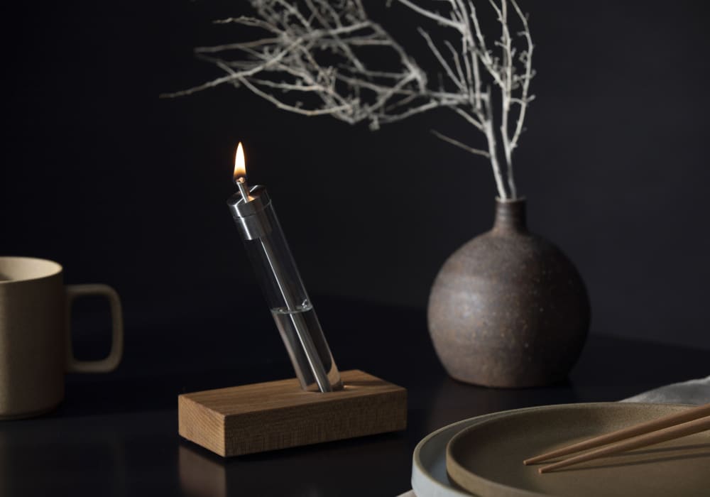 Migration / a modern oil candle (single candle) by Perhacs Studio ...