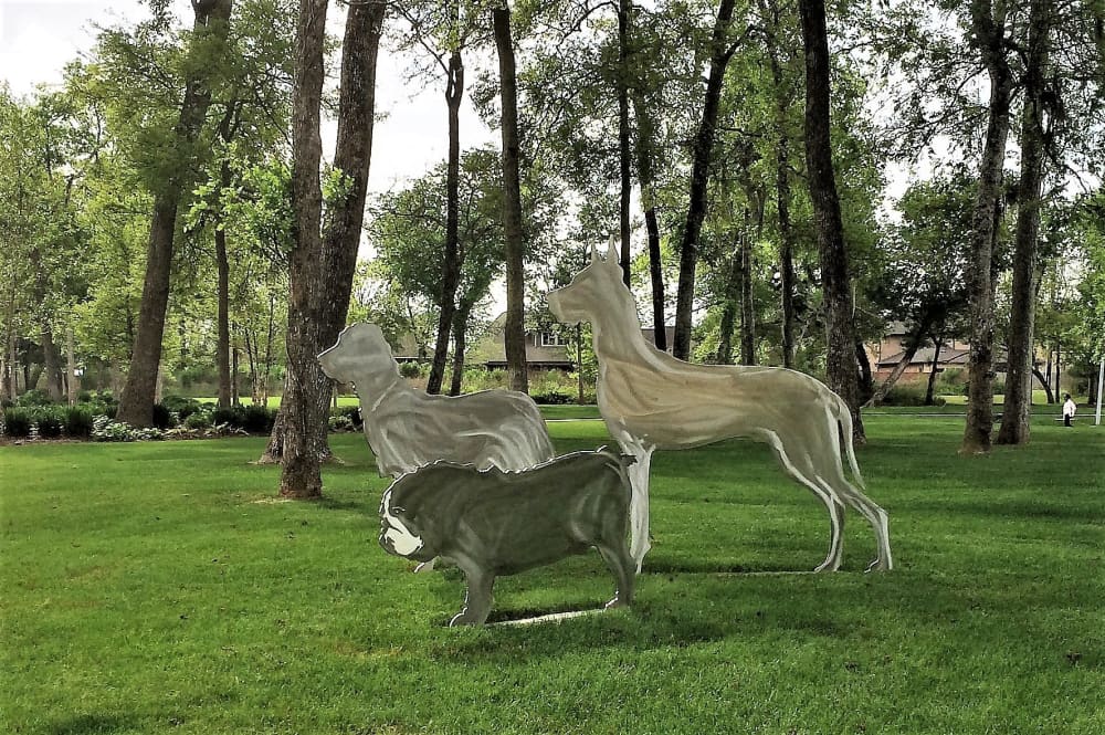 SIENNA PLANTATION KENNEL COLLECTION by jim collins sculpture | Wescover ...