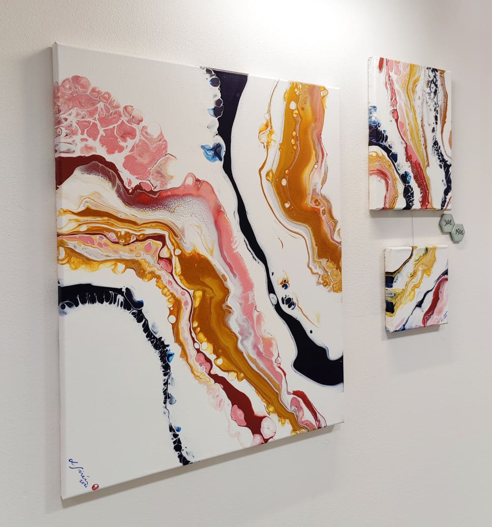 Happiness is my Success -painting by Lotta Sirén | Wescover Paintings