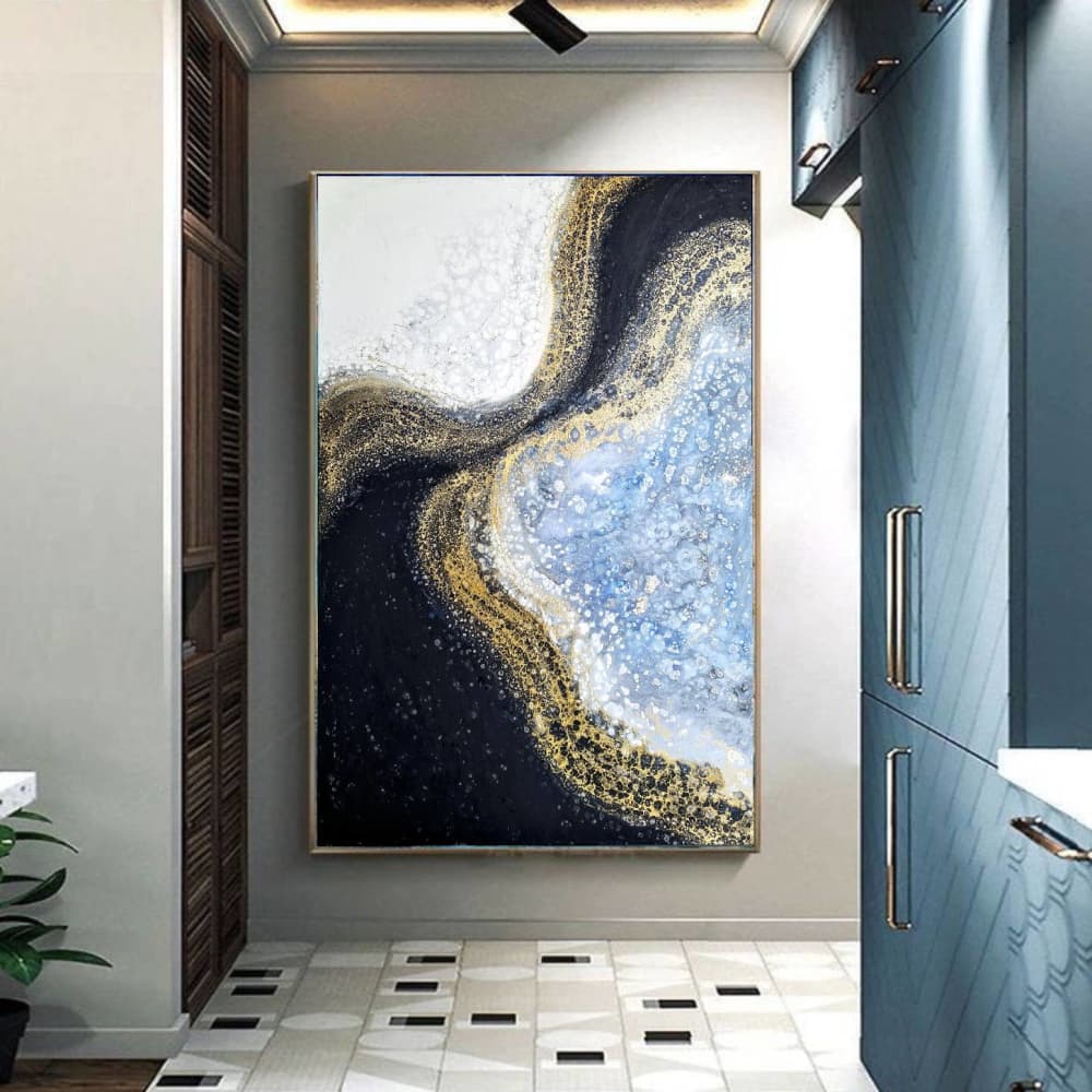 Depths of a lost soul (100x150cm) by Elendenart | Wescover Paintings