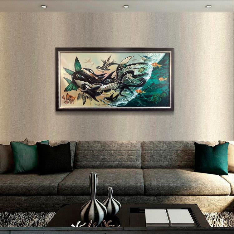 "Procession" by Greg "CRAOLA" Simkins | Wescover Paintings