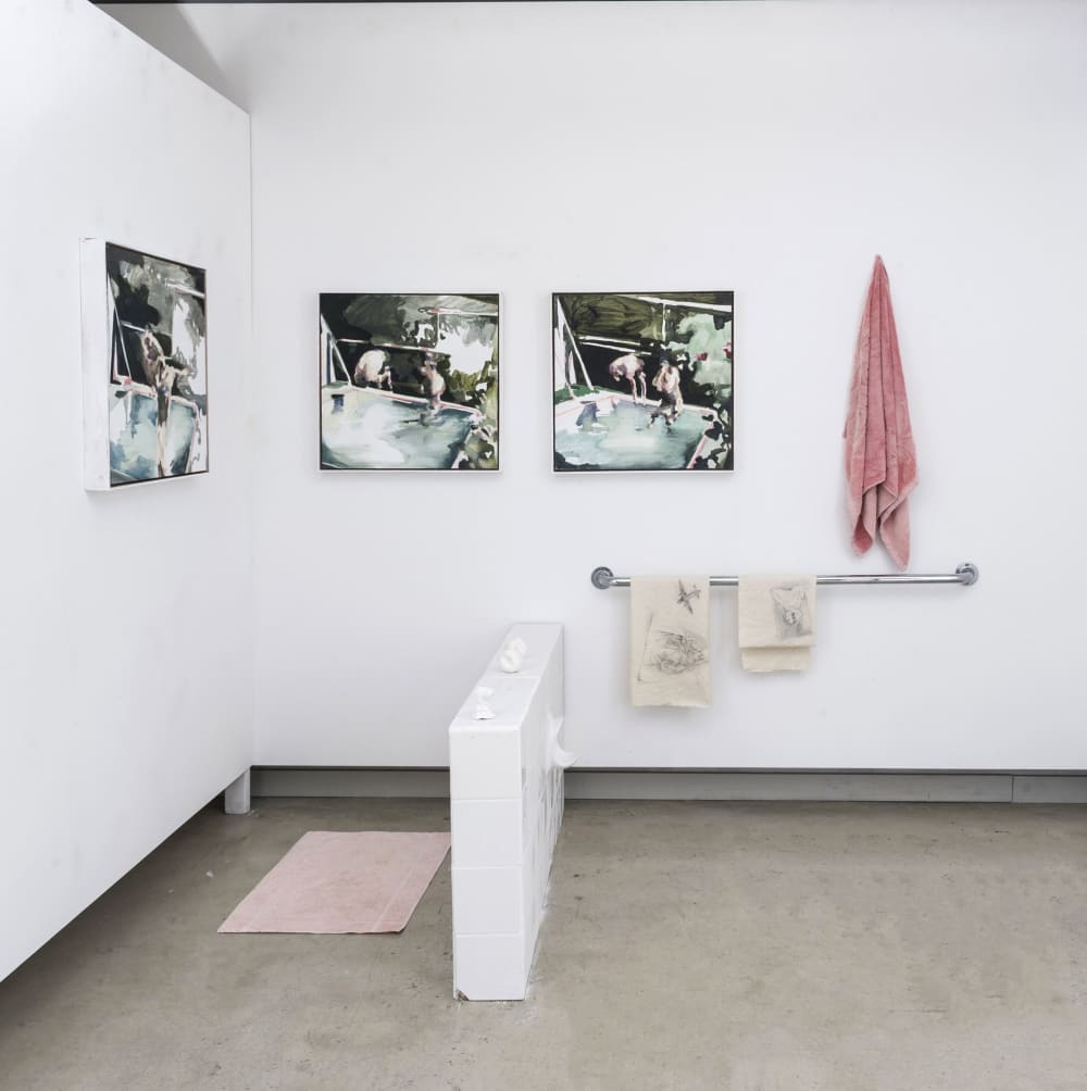 Swimming on the Sabbath by Emilie Syme-Lamont | Wescover Paintings