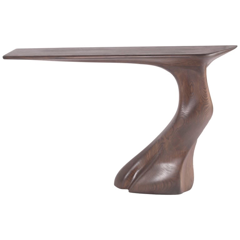 Amorph Frolic Console Table, Custom Stained by Amorph | Wescover Tables