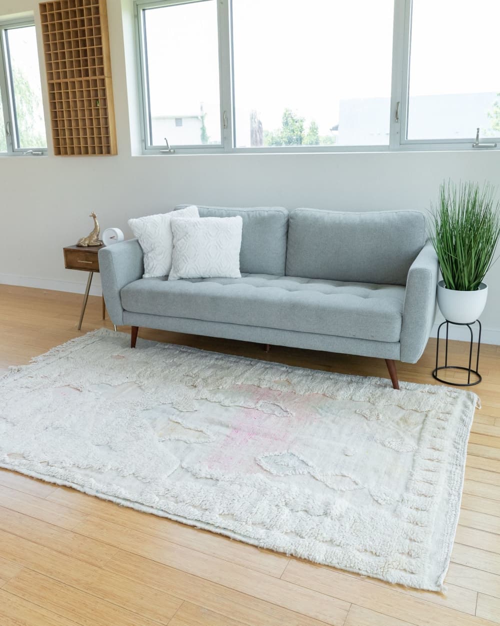 The Wandering Earth Vintage Moroccan Rug 5'x8' (Wool) by Coco Carpets ...