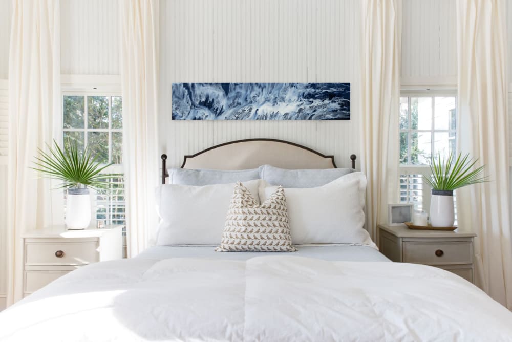 'TIDAL WAVE' - Luxury Ocean Seascape Epoxy Resin Abstract by Christina ...