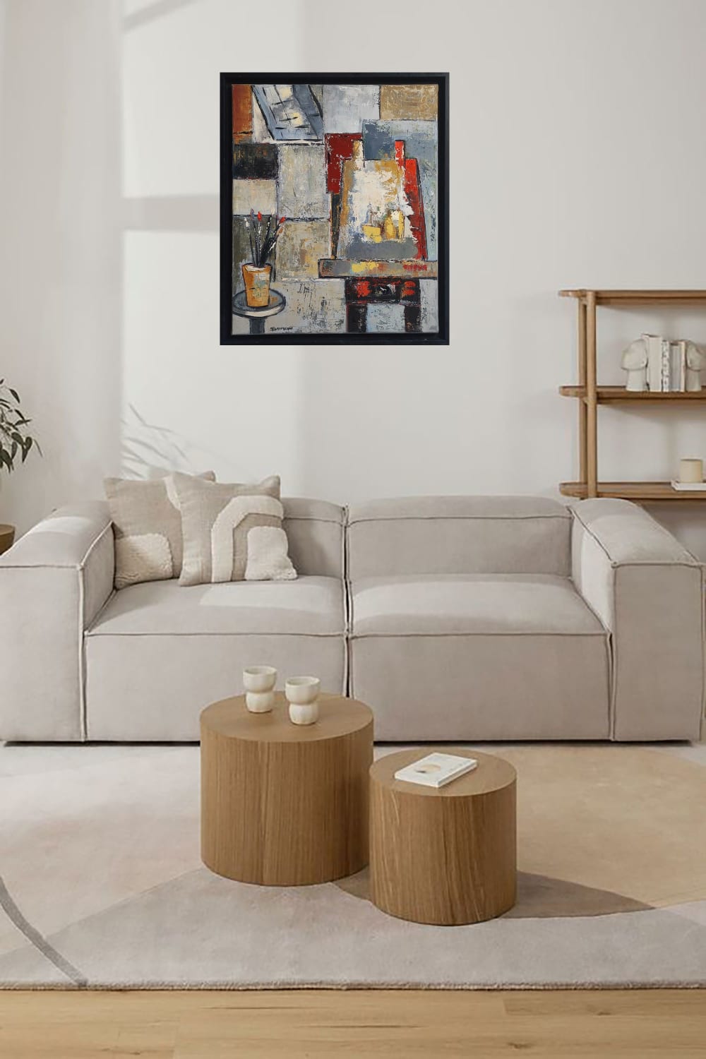 Workshop VIII / Atelier VIII by Sophie DUMONT. | Wescover Paintings