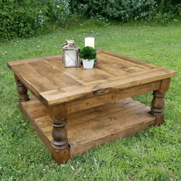 Farm House Coffee Table by Lumber2Love | Wescover Tables