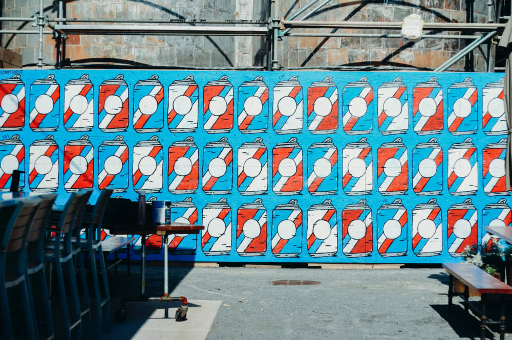 Pabst Mural by Bigshot Robot at Pabst Milwaukee Brewery & Taproom ...