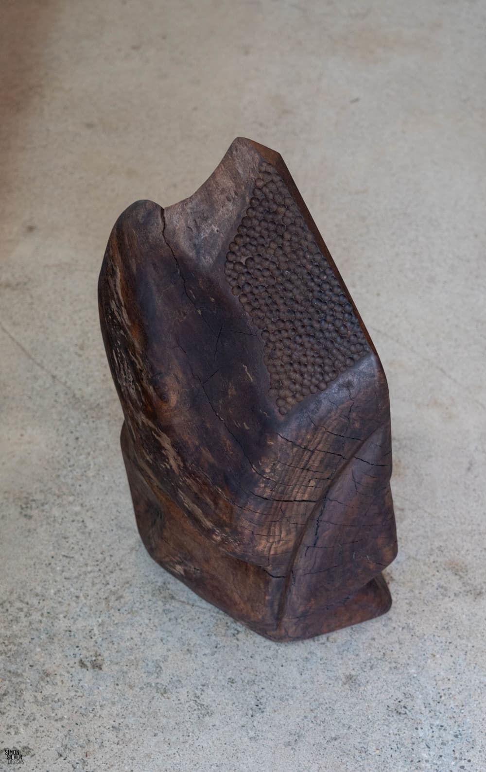 Walnut Pinnacle by Simon Silver Designs | Wescover Sculptures