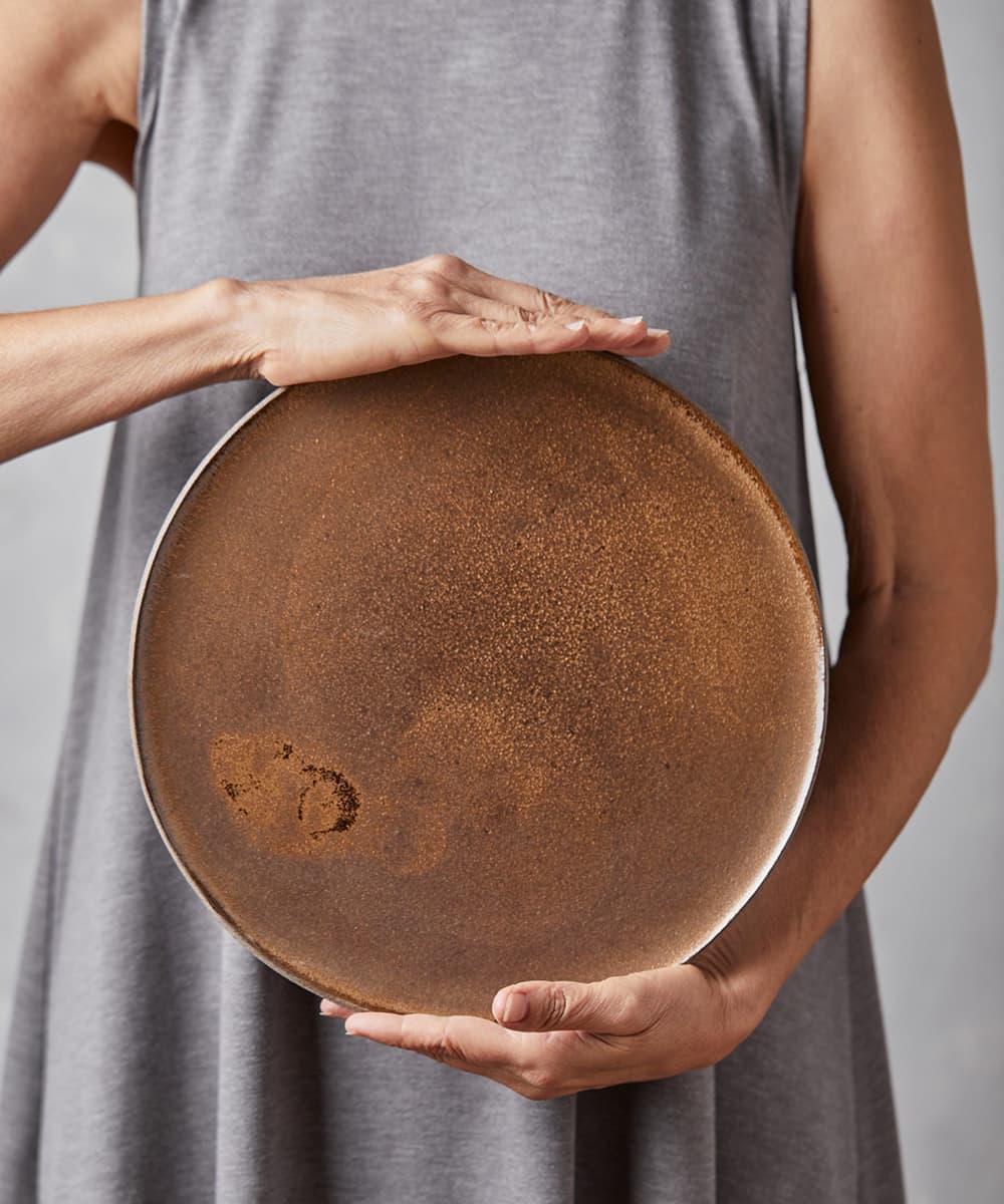 Amber Pottery Plate by ShellyClayspot | Wescover Dinnerware
