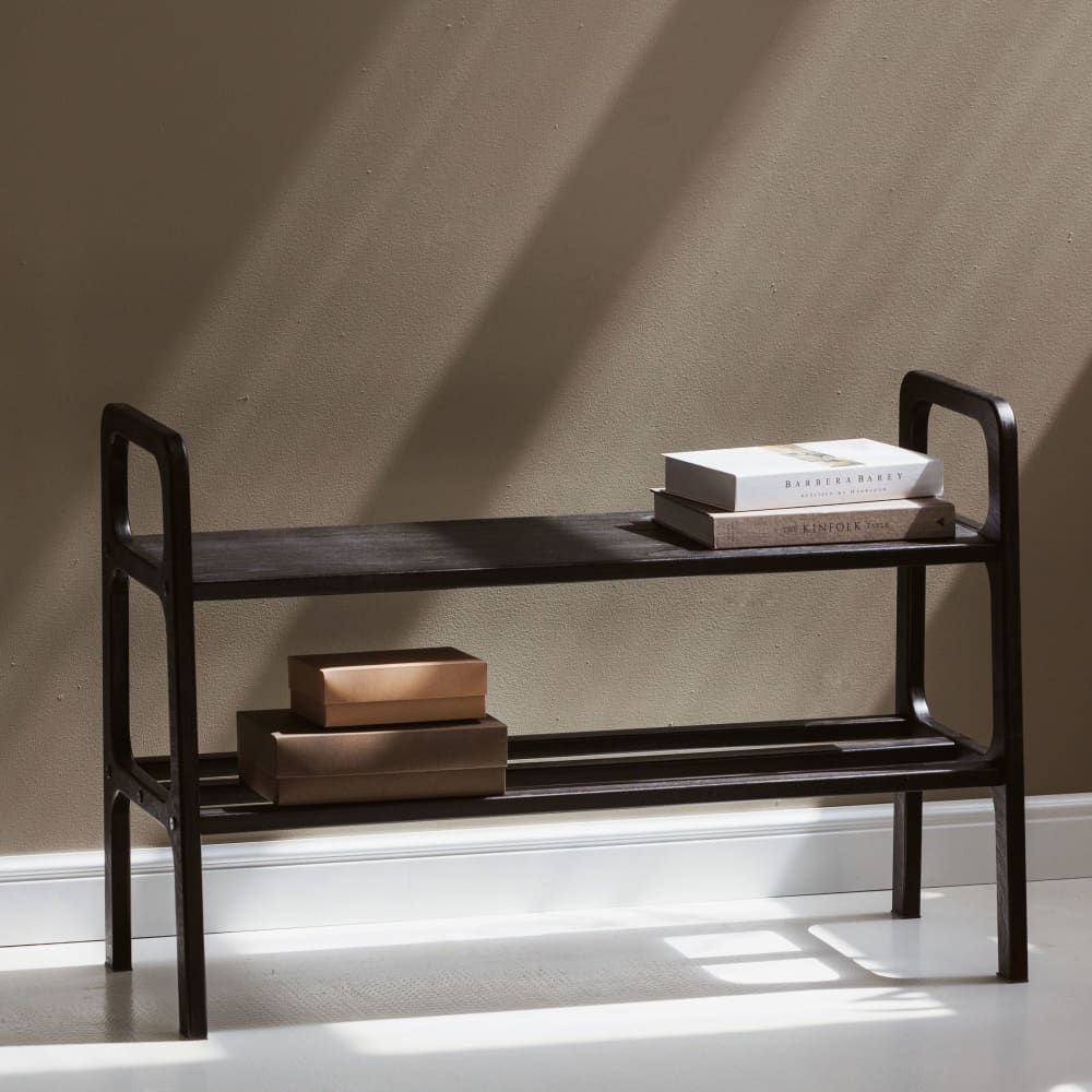 Mid century modern entryway bench by Plywood Project | Wescover Benches ...