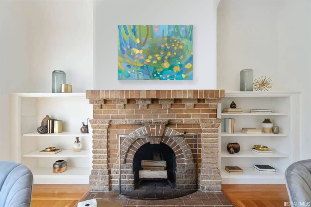 Wading Series, Abstract Landscape by Angela Warren | Wescover Paintings