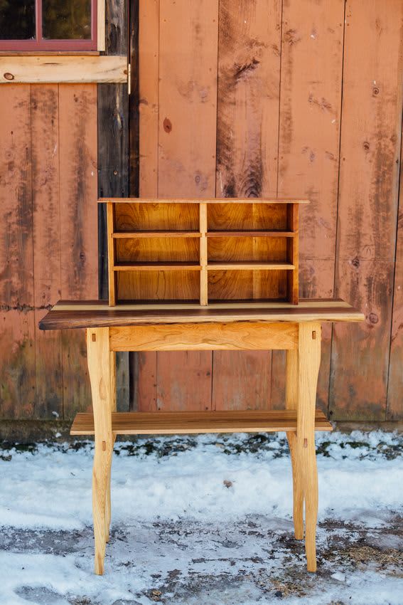 Custom mail table by Gill CC Woodworks | Wescover Tables