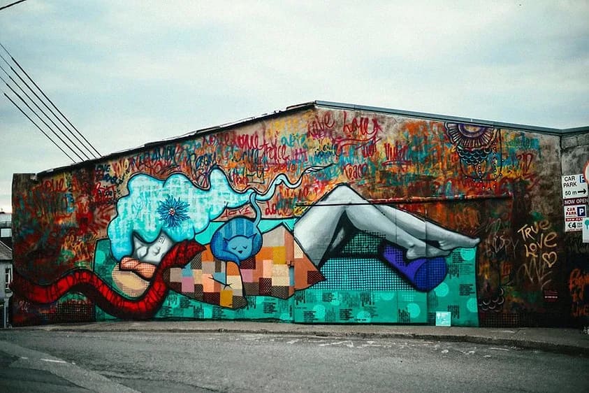 Outdoor Mural by KinMx | Wescover Street Murals
