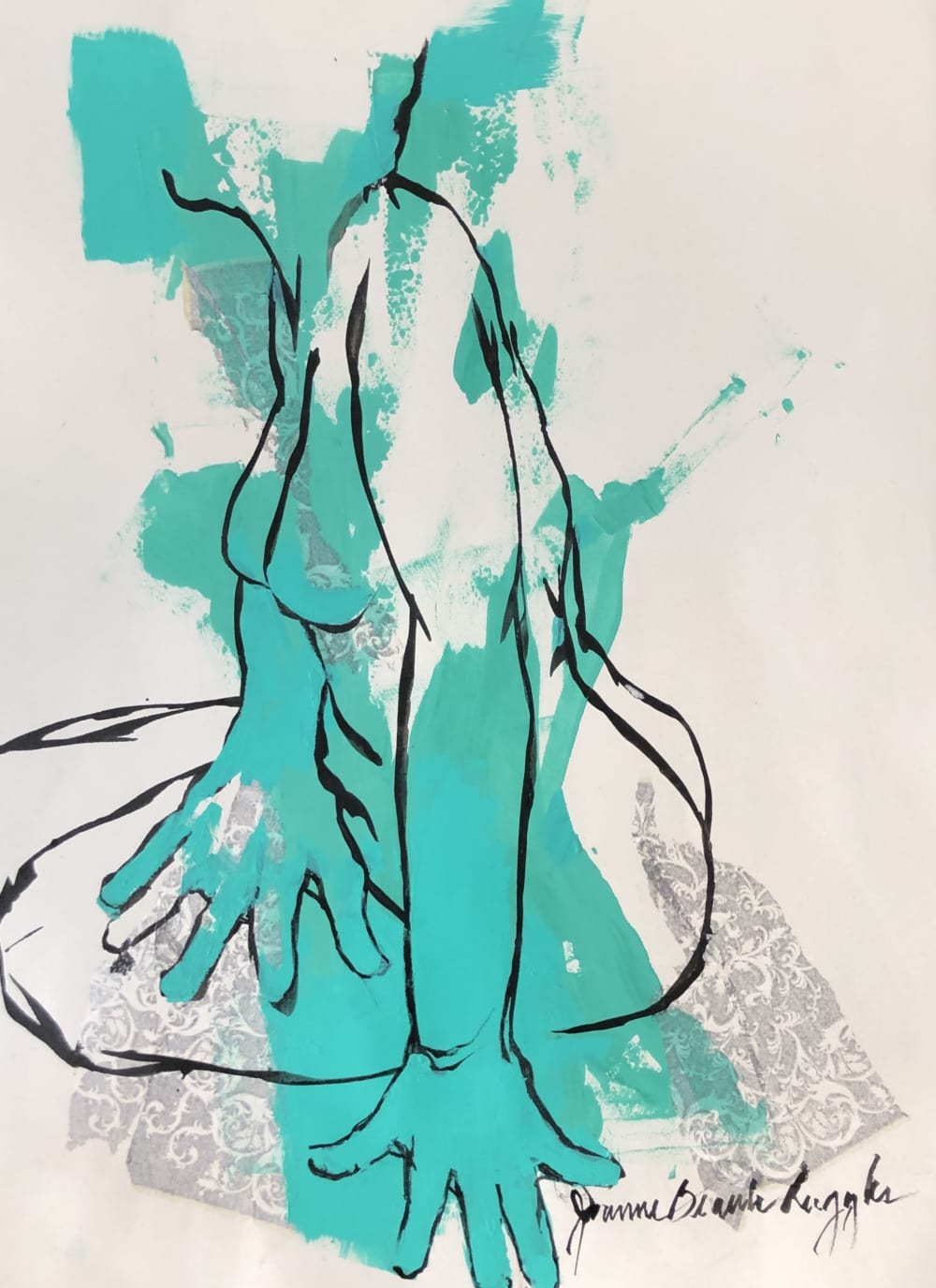 High Drama by Joanne Beaule Ruggles | Wescover Mixed Media