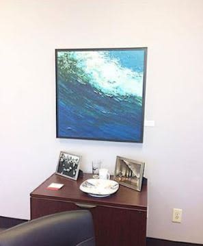 Flexing Ocean Wave. original Juul painting by Margaret Juul | Wescover ...