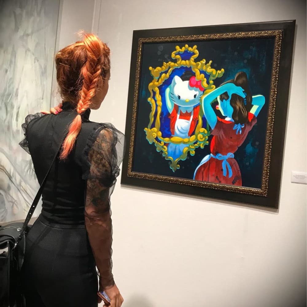 Who Is the Cutest Girl? medium painting by Victor Castillo at Los ...