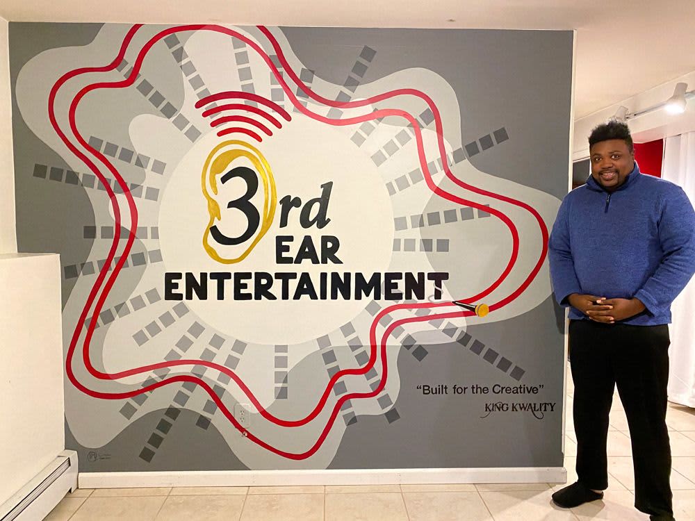 Home Recording Studio Mural by Toni Miraldi / Mural Envy, LLC ...