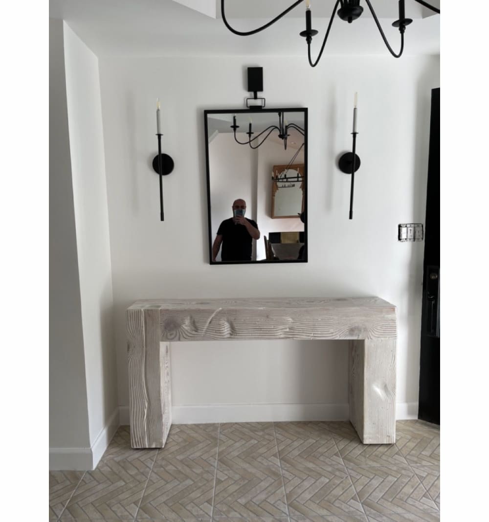 Reclaimed Wood Console Table by Bent Studio | Wescover Tables