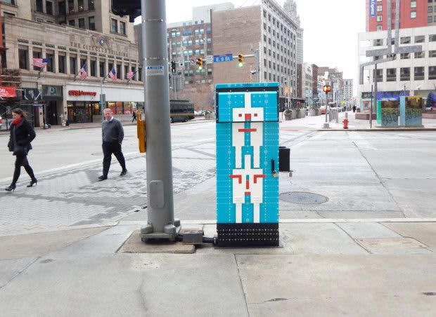 Citizens Artbox by Andrew Reach at Downtown Cleveland Alliance ...
