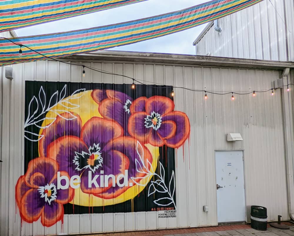 Verizon | Thomas Creek Brewery by Girls Who Paint Murals at Thomas ...