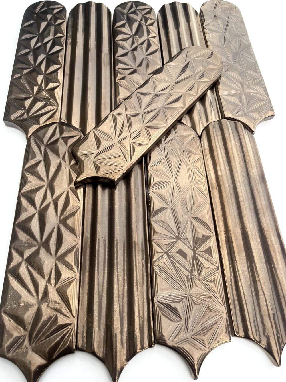 Beet Leaf Tile by MF Art Ceramic | Wescover Tiles