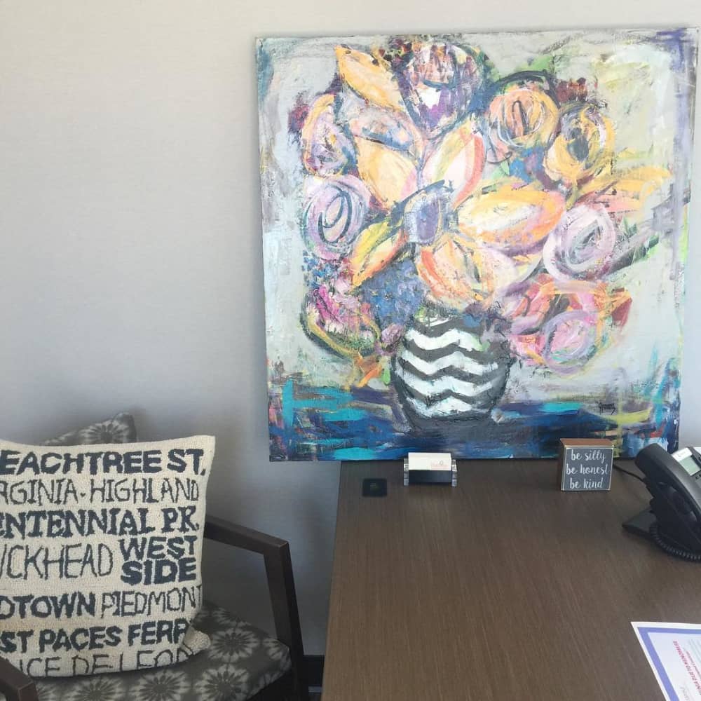 Abstract Painting by Jennifer Ferris Fine Art at Peachtree Women's ...