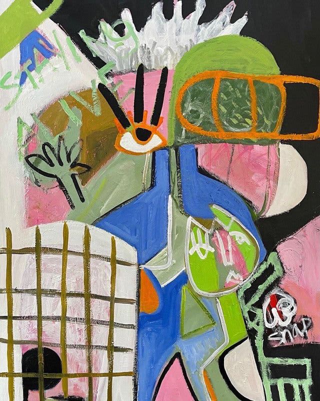 Staying Alive | Sold by Aleea Jaques | Wescover Paintings