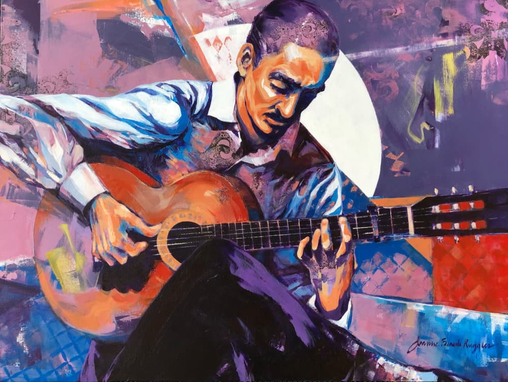 The Past Informs the Future by Joanne Beaule Ruggles | Wescover Paintings