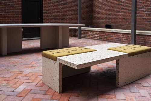 Terrazzo Bench by OSO CREATIONS | Wescover Benches & Ottomans
