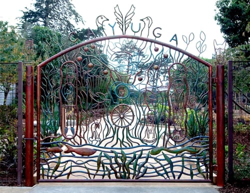 Cayuga Portal by Eric Powell at Cayuga Playground, San Francisco ...