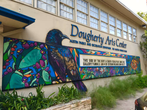 The GRACKLE by J MUZACZ at Dougherty Arts Center, Austin | Wescover ...