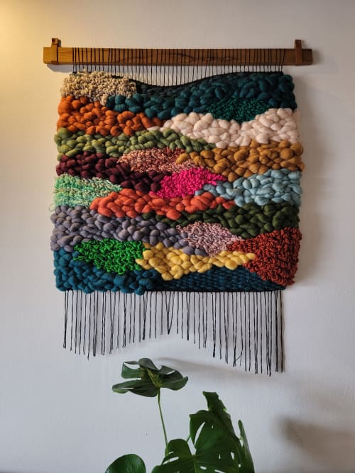 Woven Wall Art "Meadow" by MossHound Designs by Nicole Hemmerly ...