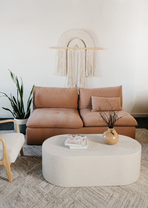 "Drumline" Low Drum Racetrack Coffee table by Candice Luter Art ...