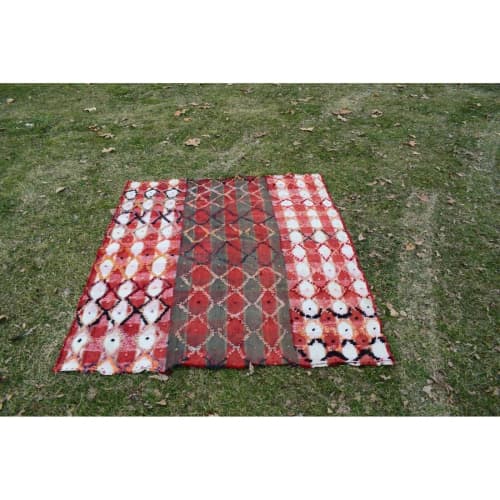 Vintage Tribal Nomadic Handmade Tulu Moroccan Style Vintage by Vintage ...