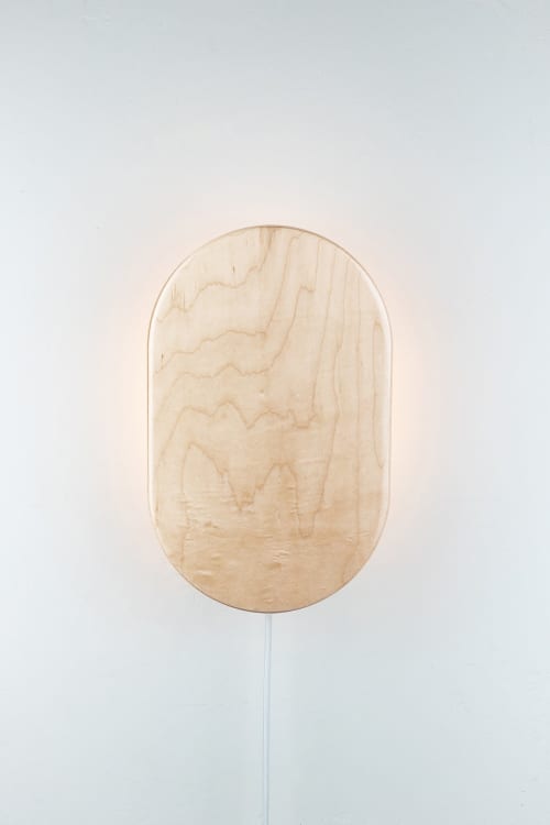 PRATO - Natural | Wall-Mounted Light by Upton | Wescover Sconces