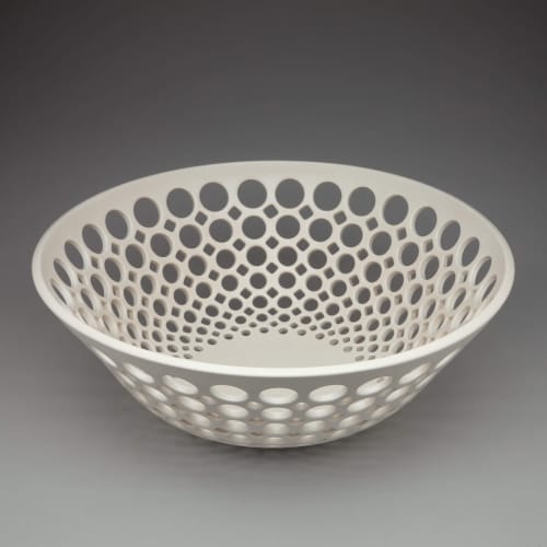 Lace Round Bowl by Lynne Meade | Wescover Decorative Objects