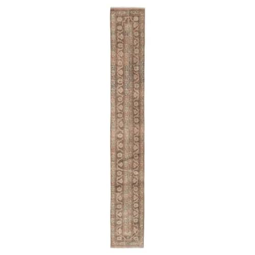 Long and Narrow Turkish Runner Rug - Bohemian Stair Carpet by Vintage ...