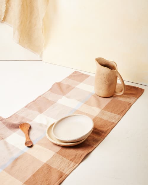 Albers Runner - Oak by MINNA | Wescover Linens & Bedding