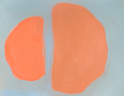 Wading Series, Abstract Landscape by Angela Warren | Wescover Paintings