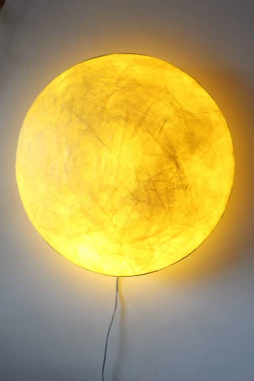 Cocoon "Full Moon" Sconce by HIKARI | Wescover Sconces