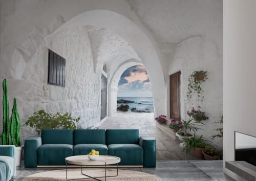 Handcrafted textured wallpaper - AY109 by Affreschi & Affreschi ...