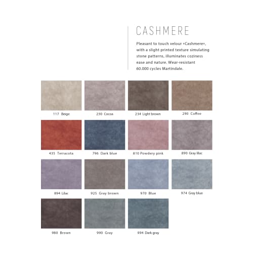 Fabric "Cashmere" samples by KATSU | Wescover Linens & Bedding