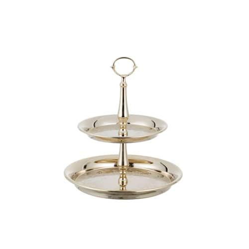 Alice brass backsplash by Bronzetto | Wescover Serveware