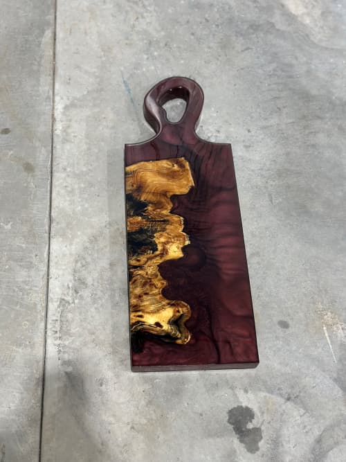 Charcuterie Board by Timberwolf Slabs | Wescover Serveware