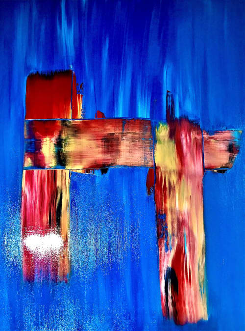 Abstract 004 by Dutch Montana Art | Wescover Paintings