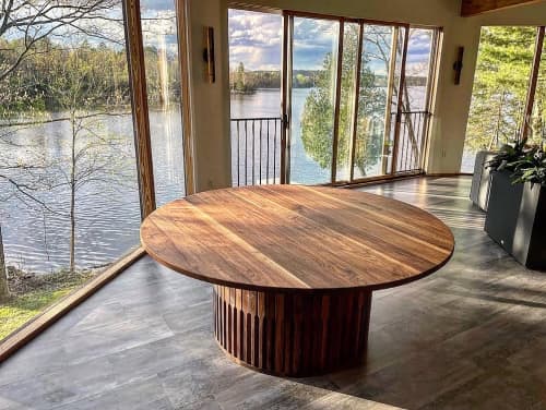 Magnolia Round Dining Table by Lumber2Love | Wescover Tables