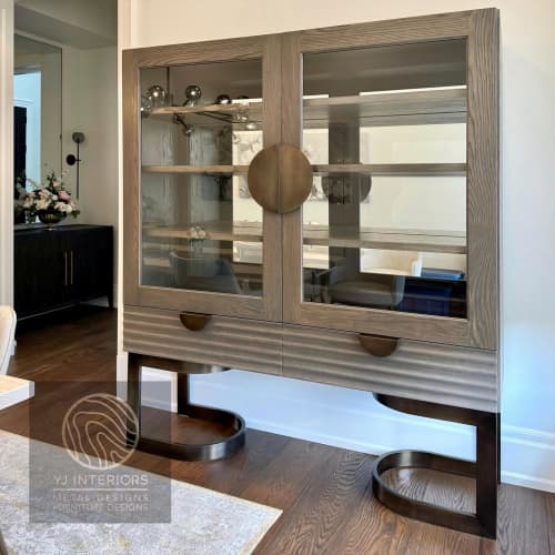 Moon Hutch / China Cabinet / Liquor Cabinet by YJ Interiors | Wescover ...